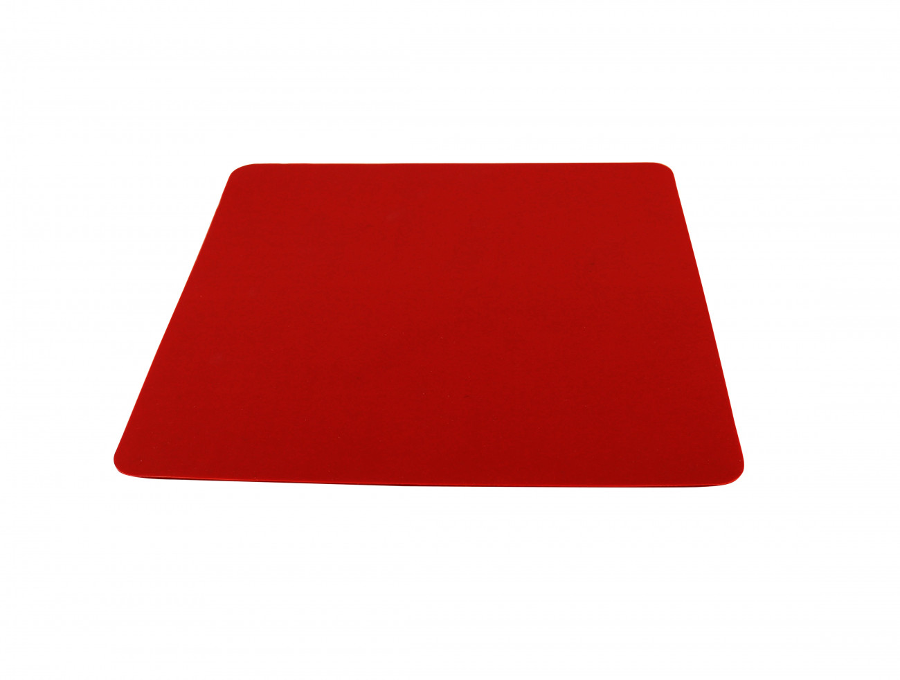 100350 - Hot Spot Safety Mat, Silicone Rubber, Red, 14 x 14 Inches