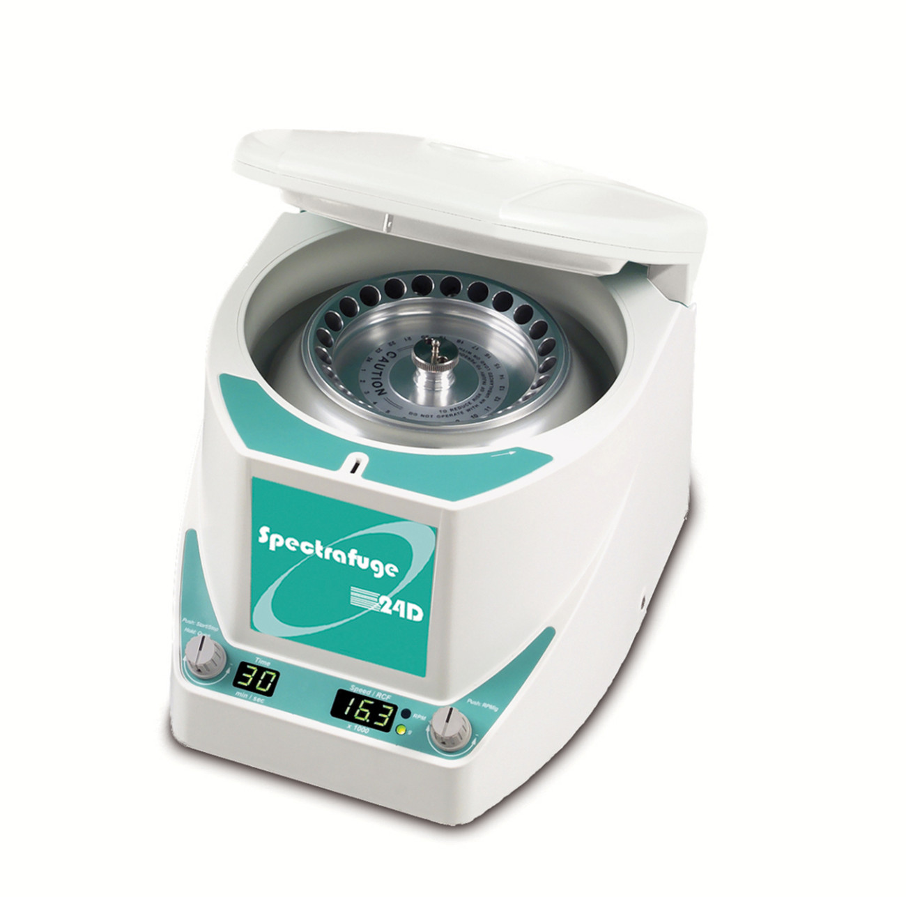 141307T - Spectrafuge, 24D Micro-Centrifuge, Holds 24 x 1.5 ml Tubes, Teal