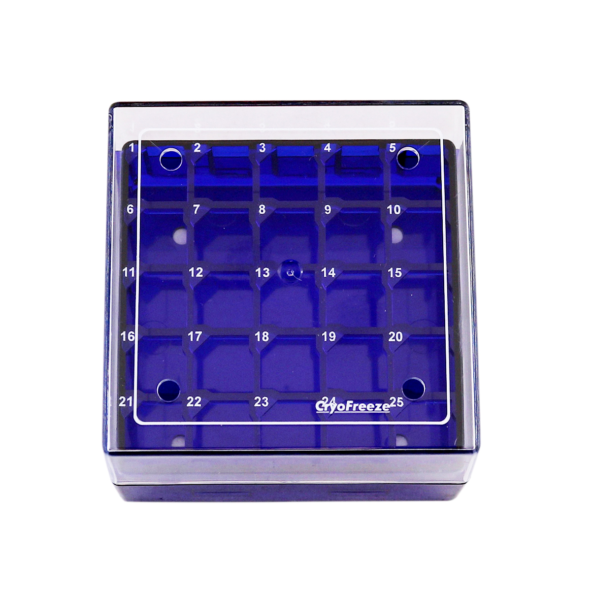 145925 - Cryo-Freeze Storage Boxes, 25 Tube Capacity, Vented, Assorted ...