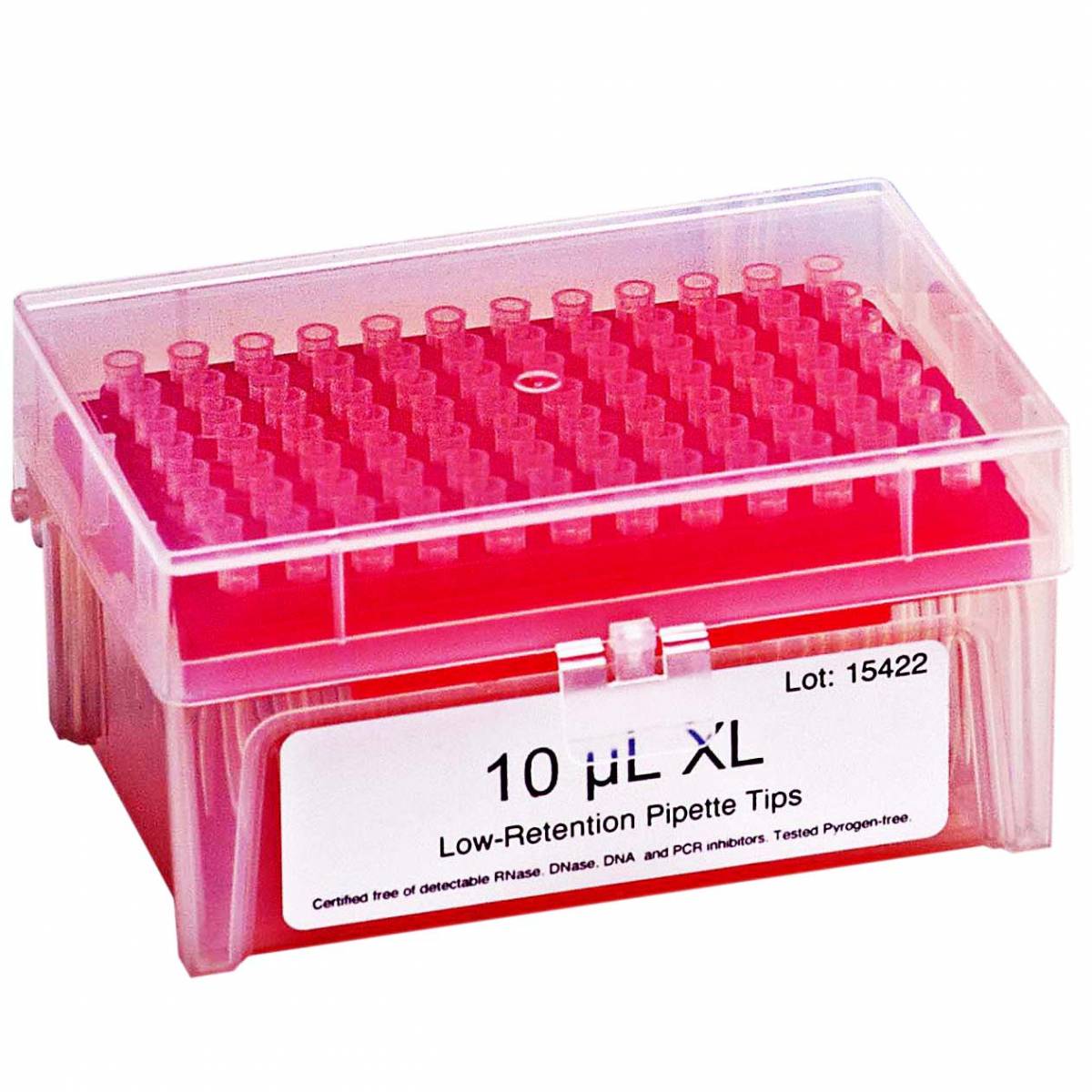 147205 - RPI Clean Low Retention Tips, 10µl XLong, Sterile, Racked, 960 ...