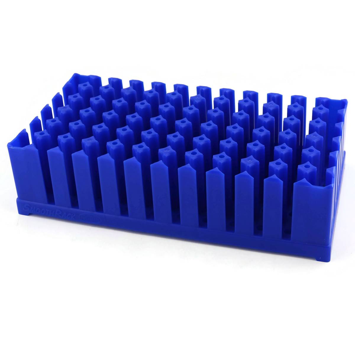 182021 - Smooth Rack, Polypropylene, Holds 72 Tubes, Blue, 9 1/2 x 5 x ...