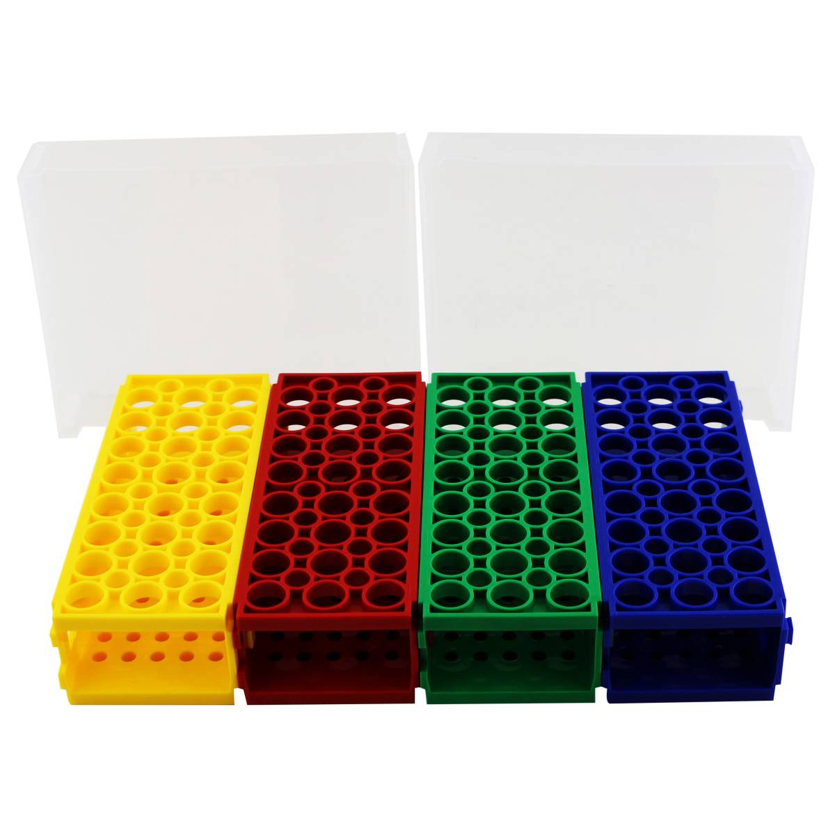 218405 - Sliplock Flipper Rack, Four Racks (Green, Yellow, Red and Blue ...