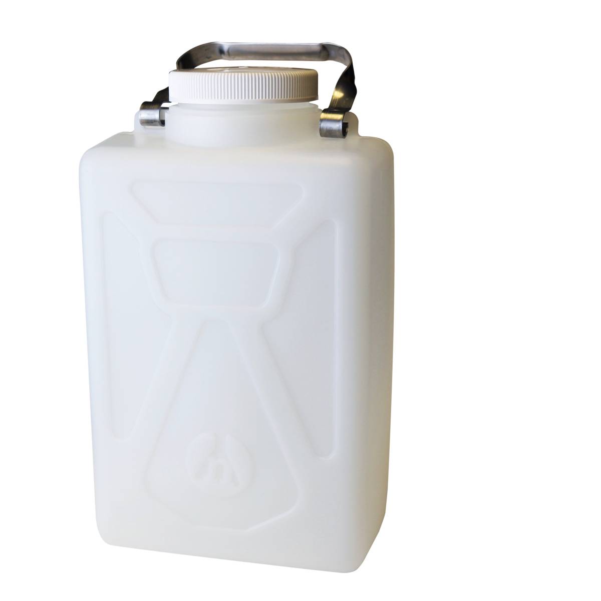 2211-0020 - Nalgene Rectangular Polyethylene 2 Gallon Carboy with Closure