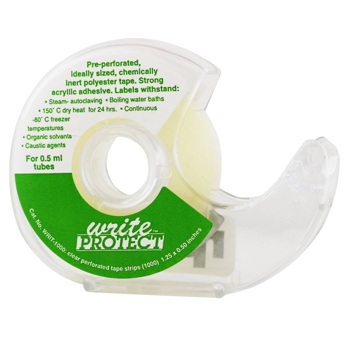 247135 - Write Protect Clear Label for 0.5 ml Tubes, 1.25 x 0.5 Inches ...