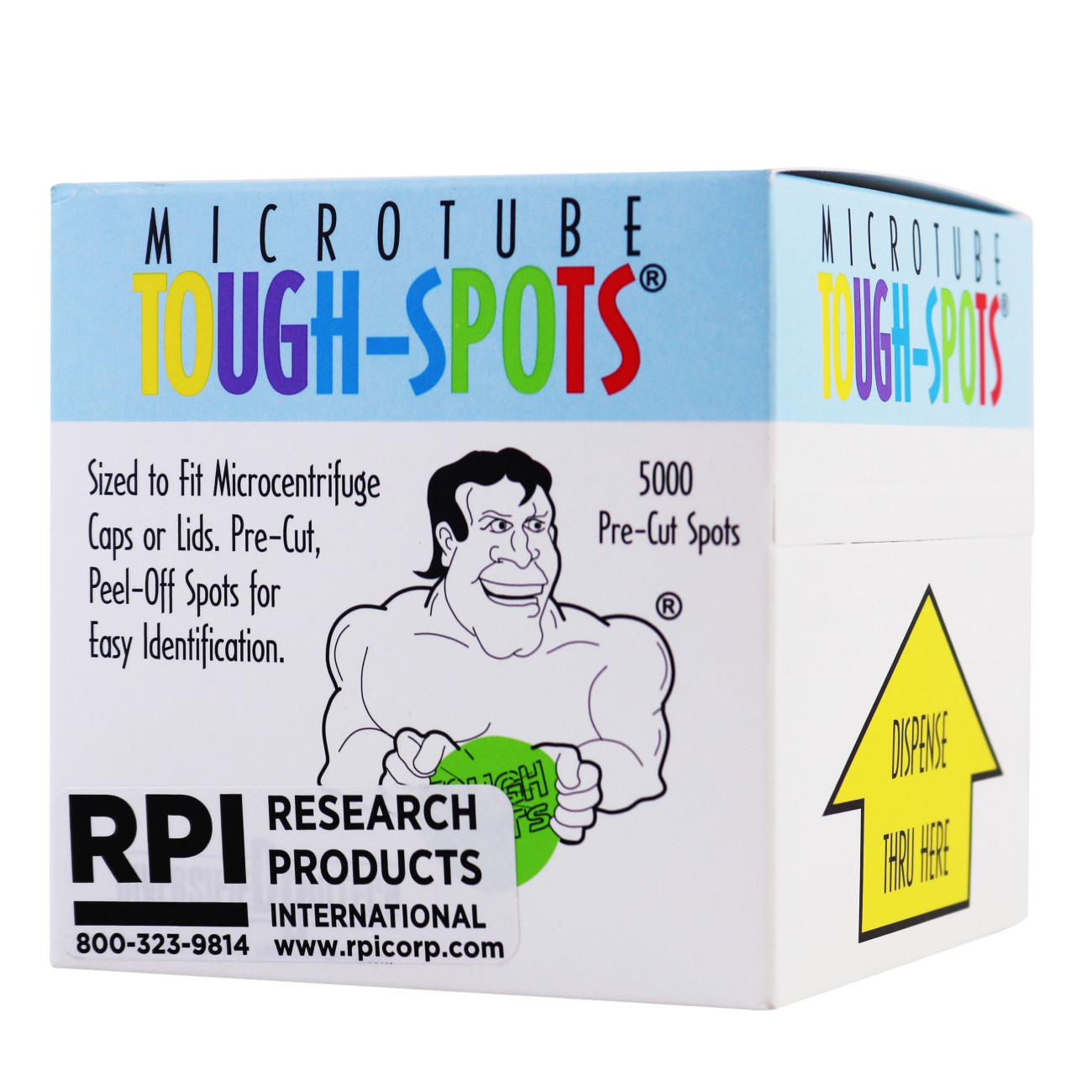 247160 - Tough-Spots Multi-Roll, 3/8" Diameter, Assorted Colors, 5 ...