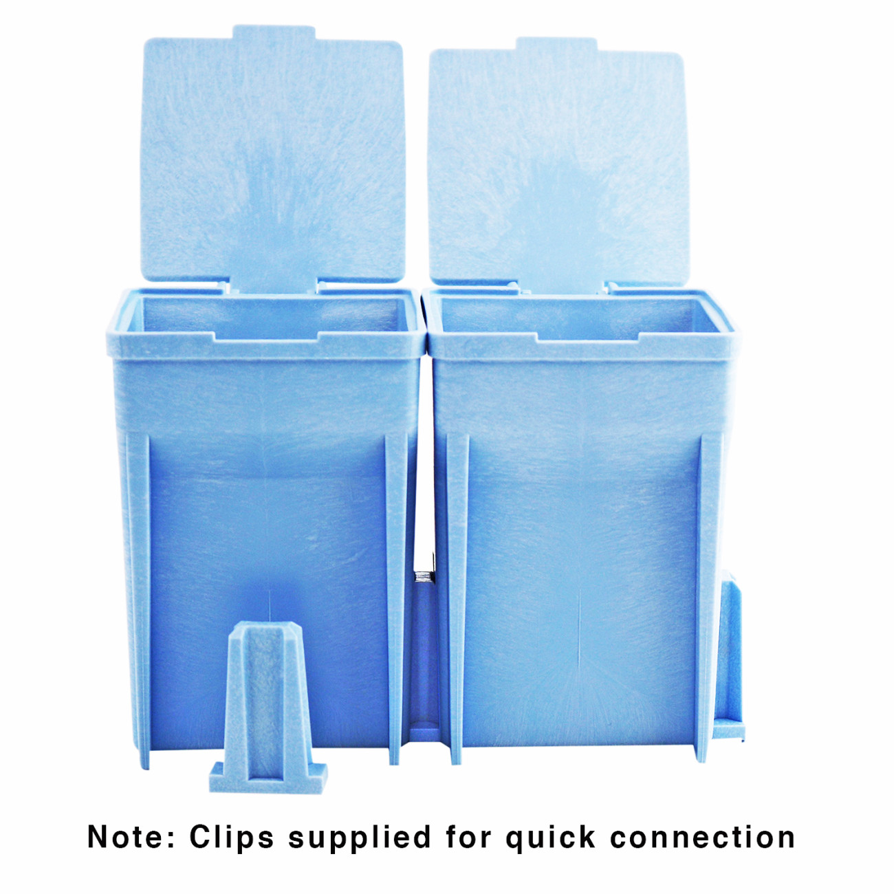 247835-B - Easy Dip Staining Jar, Blue, 6 per Package