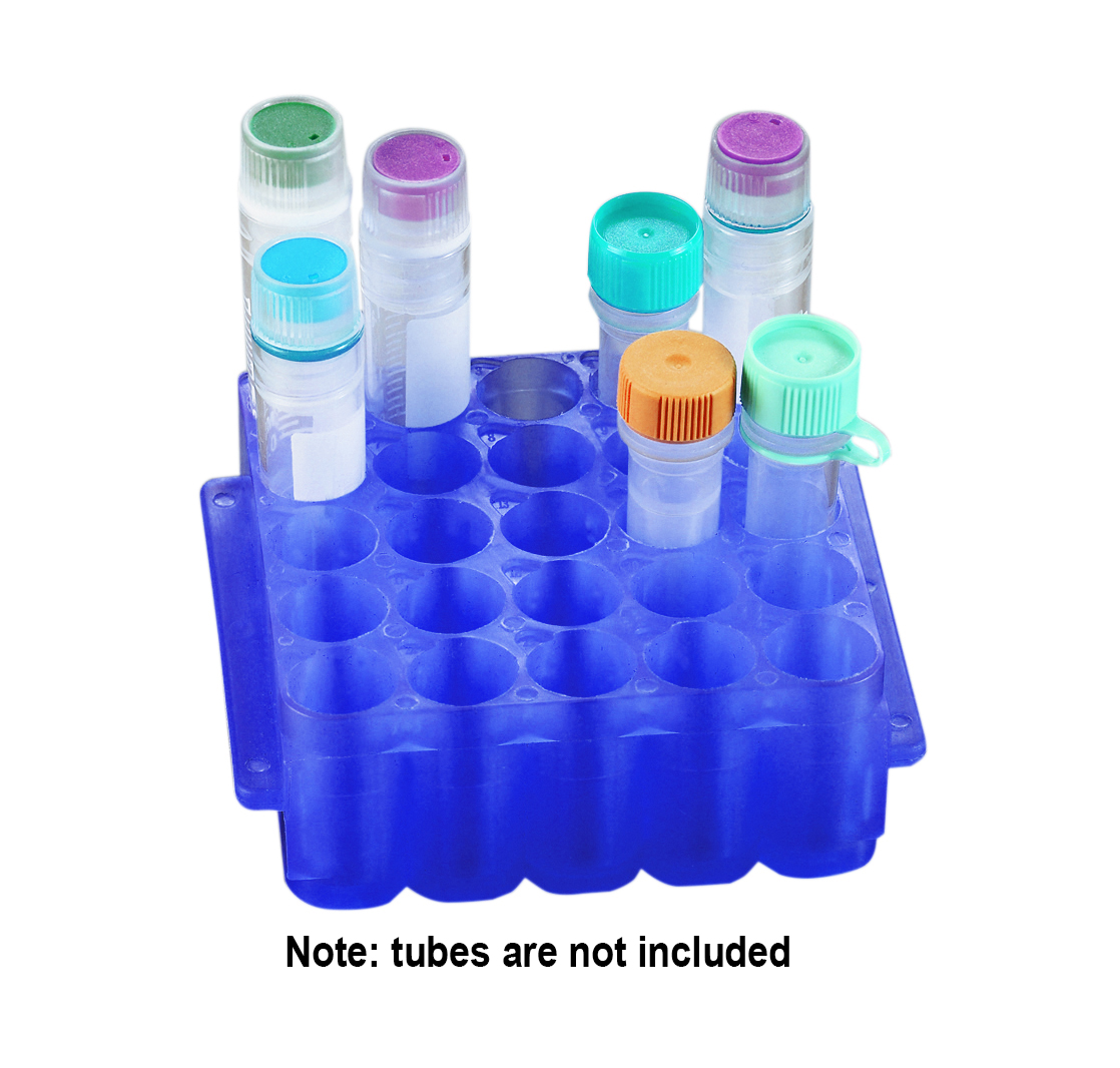 248162 - UniRack Jr. Micro-Tube Rack, Blue, 10 per Case