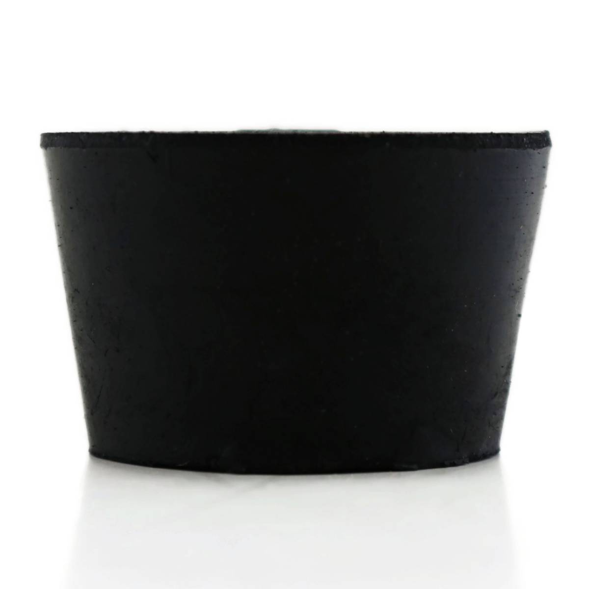 259150-8 - Laboratory Grade Rubber Stopper, Black SBR Rubber, Size #8 ...