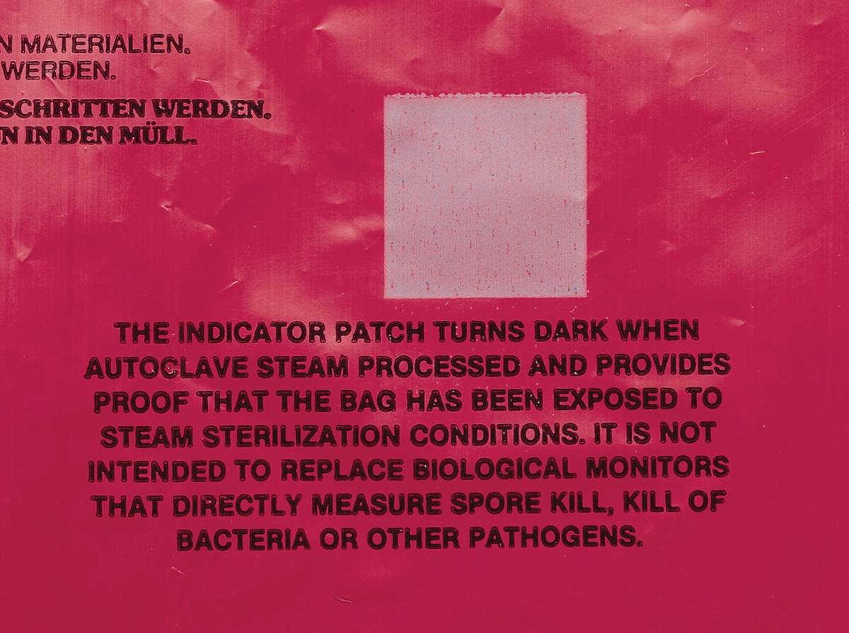 F13162-0009 - Autoclavable, BioHazard Disposal Bags with Warning Label ...