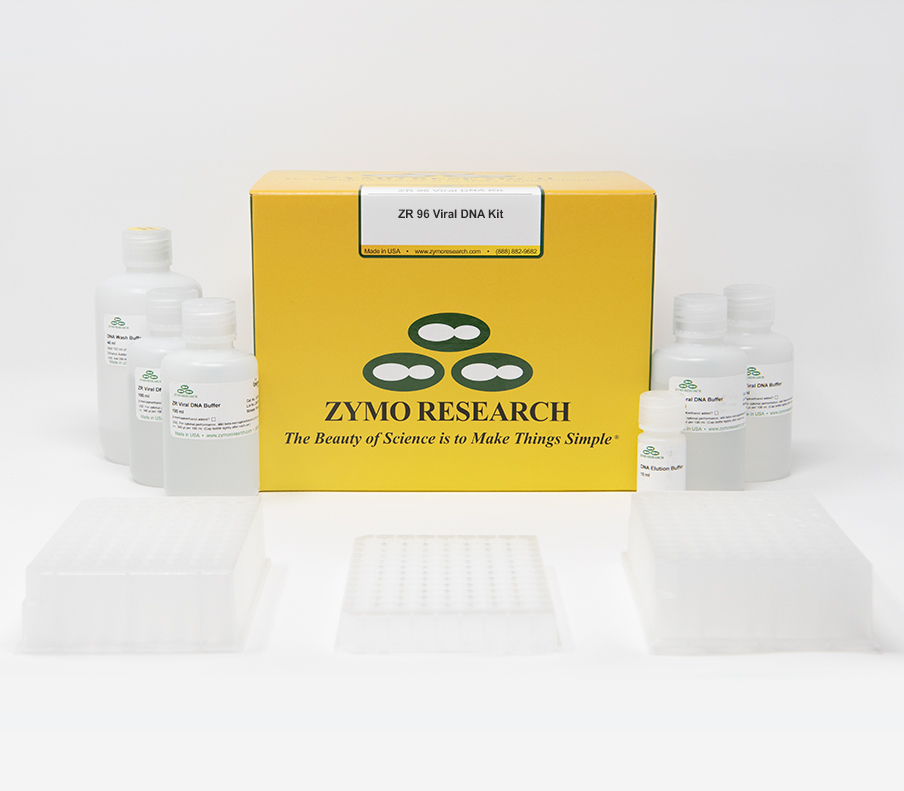 ZD3018 - Quick-DNA Viral 96 Kit, 4 x 96 Preps