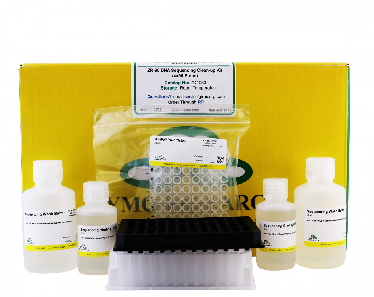 ZD4053 - ZR-96 DNA Sequencing Clean-up Kit, 4 x 96 Preps