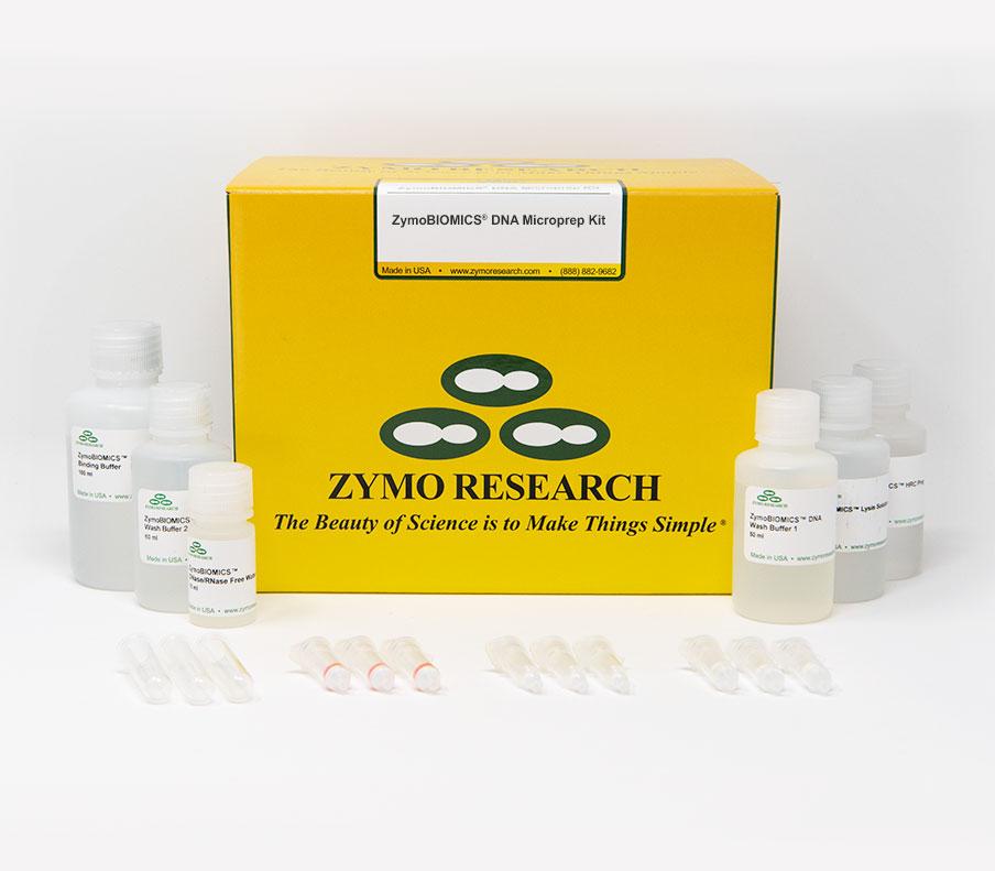 ZD4305 - ZymoBIOMICS DNA Micro Kit without Lysis Matrix, 50 Preps