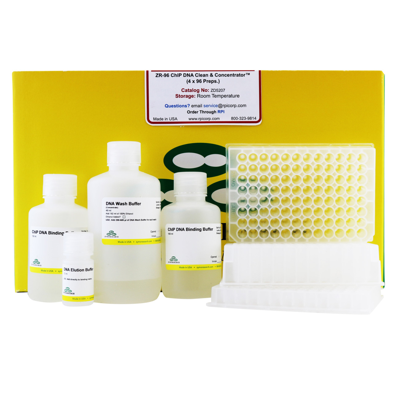 ZD5207 - ZR-96 ChIP DNA Clean & Concentrator, 4 x 96 Preps