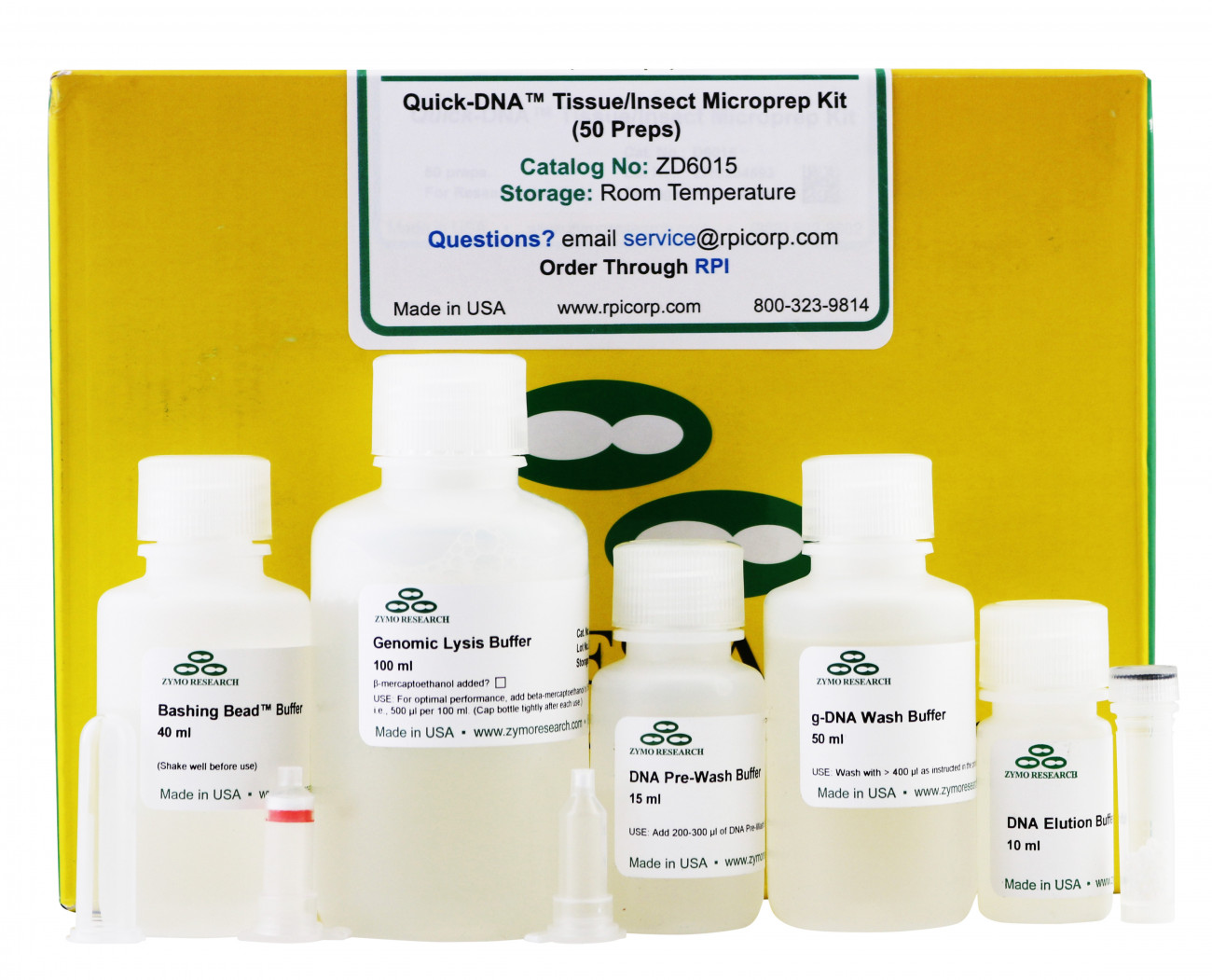 ZD6015 - Quick-DNA Tissue/Insect Microprep Kit, 50 Preps