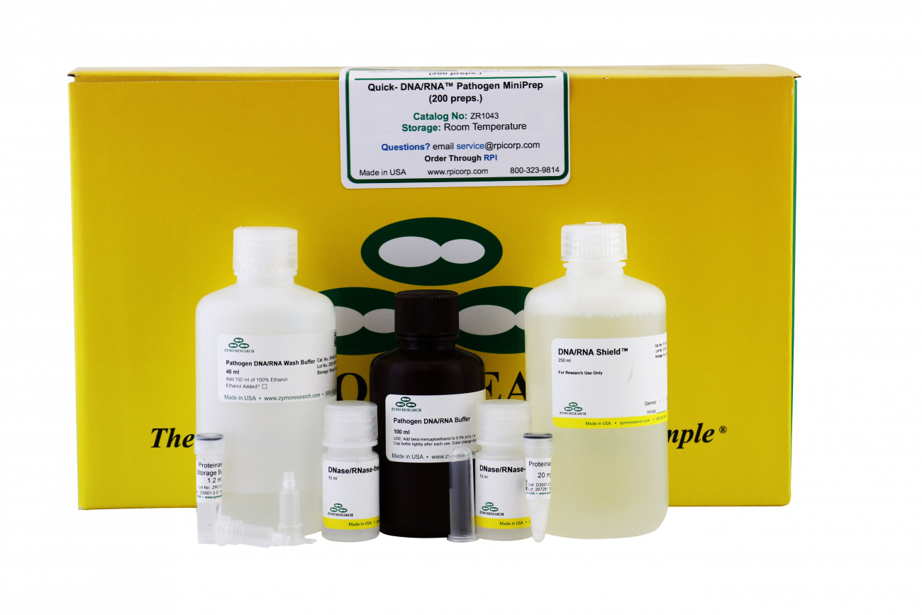 ZR1043 - Quick-DNA/RNA Pathogen, Miniprep, 200 preps