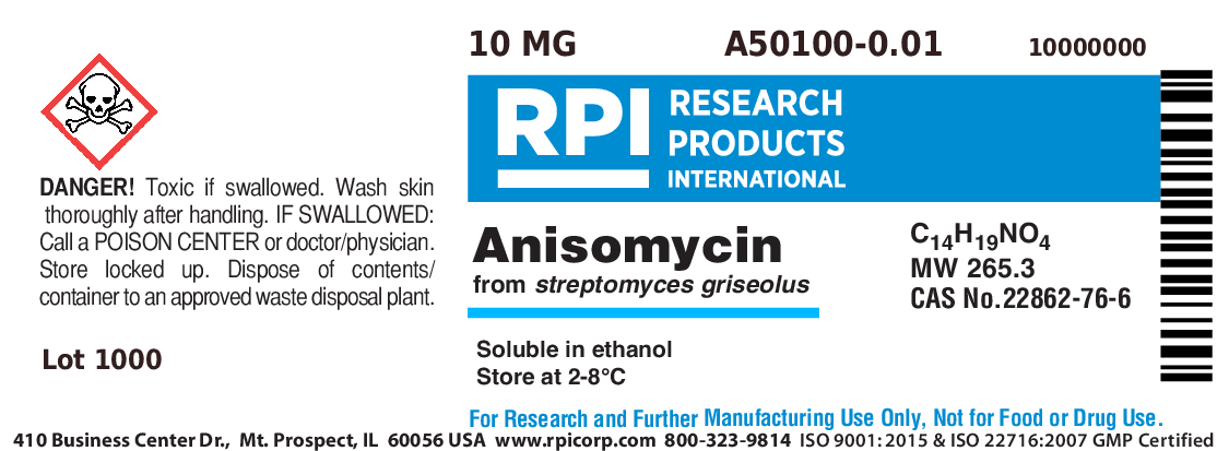 A50100-0.01 - Anisomycin from streptomyces griseolus [2-[(4 ...