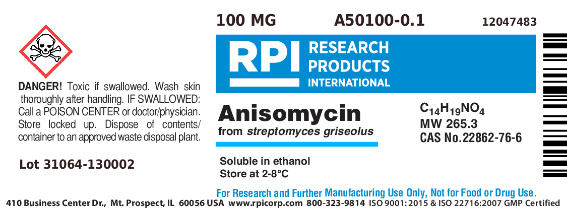 A50100-0.1 - Anisomycin from streptomyces griseolus [2-[(4 ...