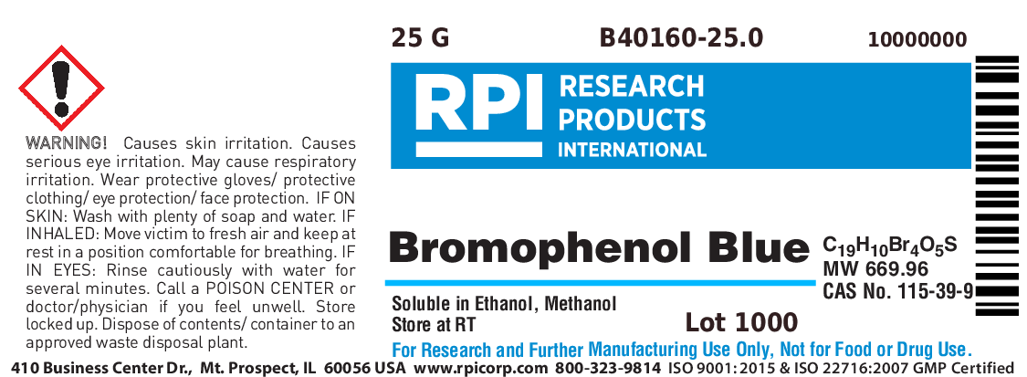 B40160-25.0 - Bromophenol Blue [3',3",5',5"-Tetrabromo ...