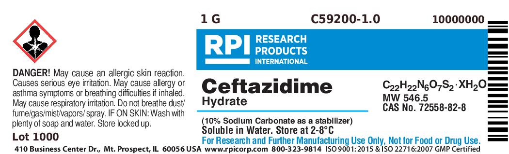 C59200-1.0 - Ceftazidime Hydrate, 1 Gram