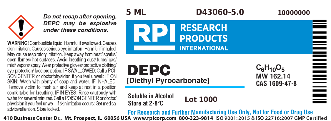 D43060-5.0 - DEPC [Diethyl Pyrocarbonate], 5 Milliliters
