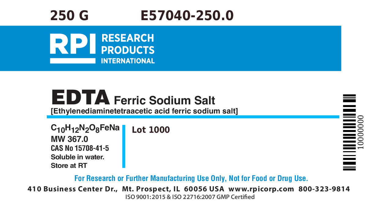 E57040-250.0 - EDTA Ferric Sodium Salt [Ethylenediaminetetraacetic acid ...