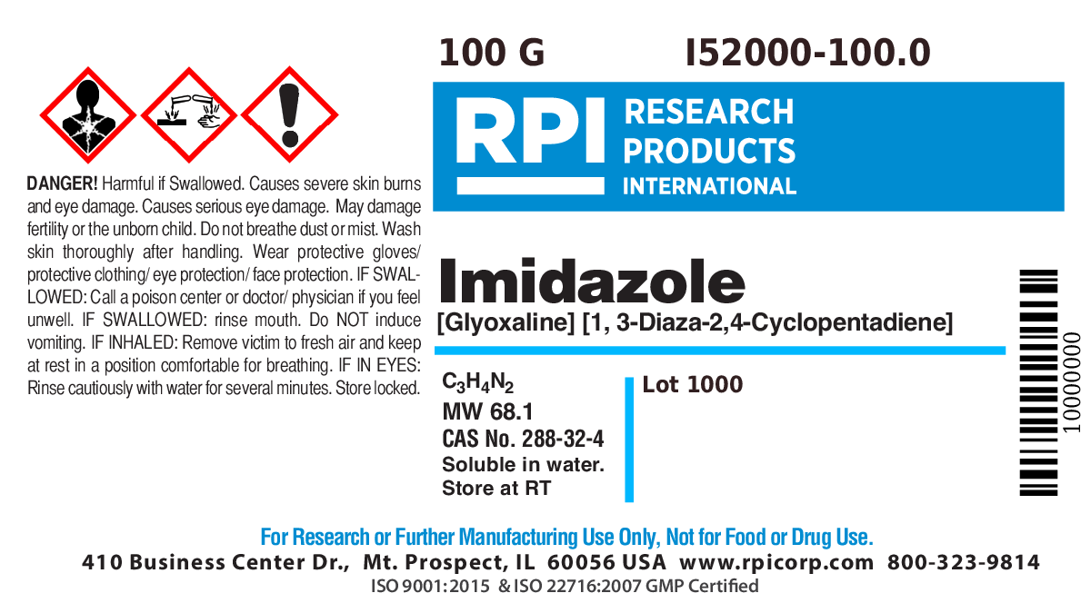 I52000-100.0 - Imidazole [Glyoxaline] [1,3-Diaza-2-,4-cyclopentadiene ...