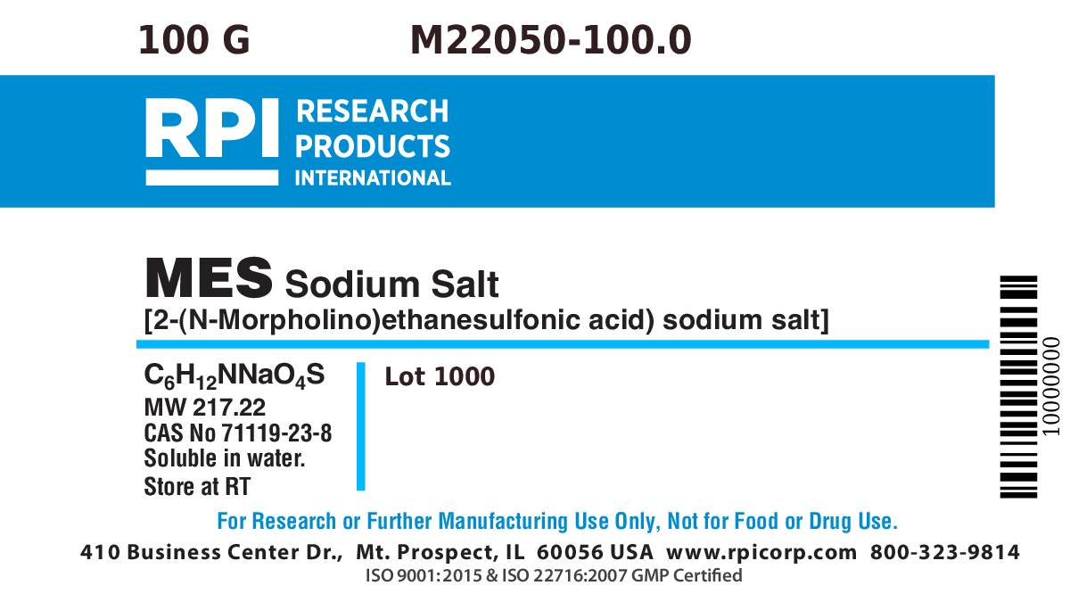 M22050-100.0 - MES Sodium Salt [2-(N-Morpholino)ethanesulfonic acid ...