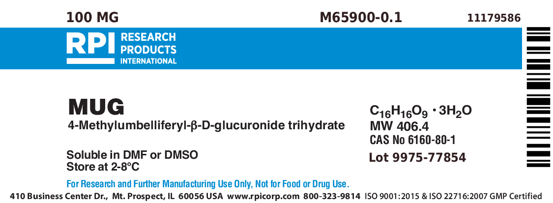 M65900-0.1 - MUG [4-Methylumbelliferyl-β-D-glucuronide Trihydrate], 100 ...