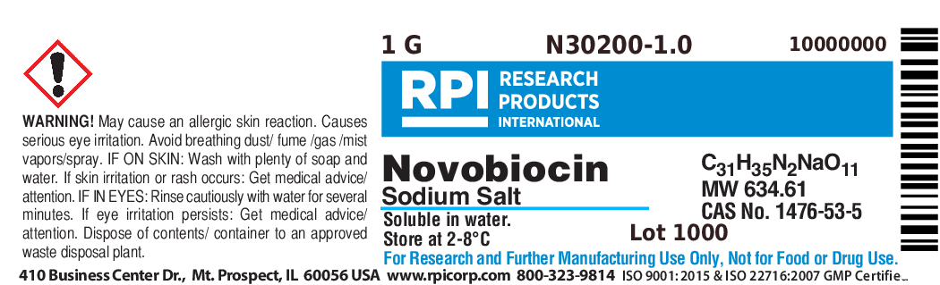 N30200-1.0 - Novobiocin Sodium Salt, 1 Gram