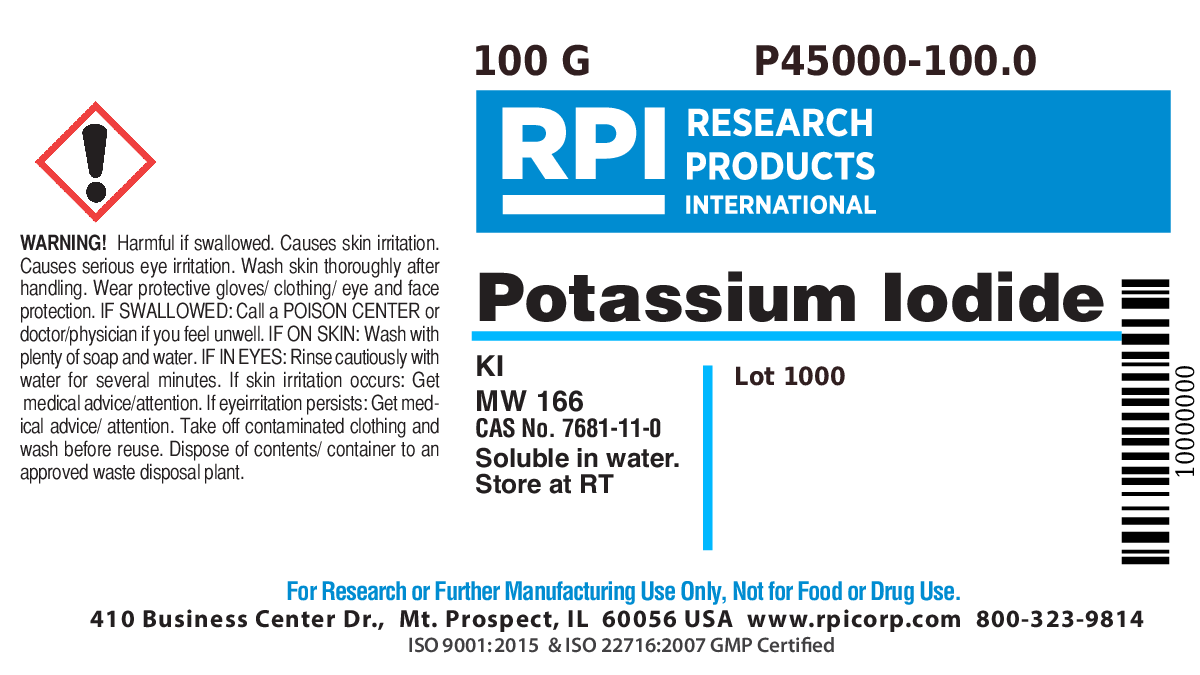 P45000-100.0 - Potassium Iodide, 100 Grams