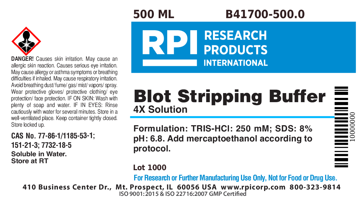 B41700-500.0 - Blot Stripping Buffer 4X Solution, 500 Milliliters
