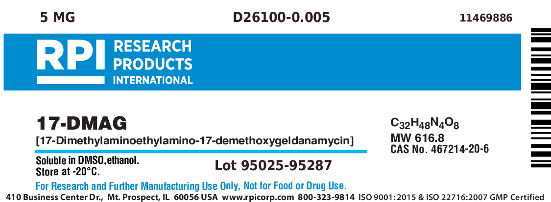 D26100-0.005 - 17-DMAG [17-Dimethylaminoethylamino-17 ...