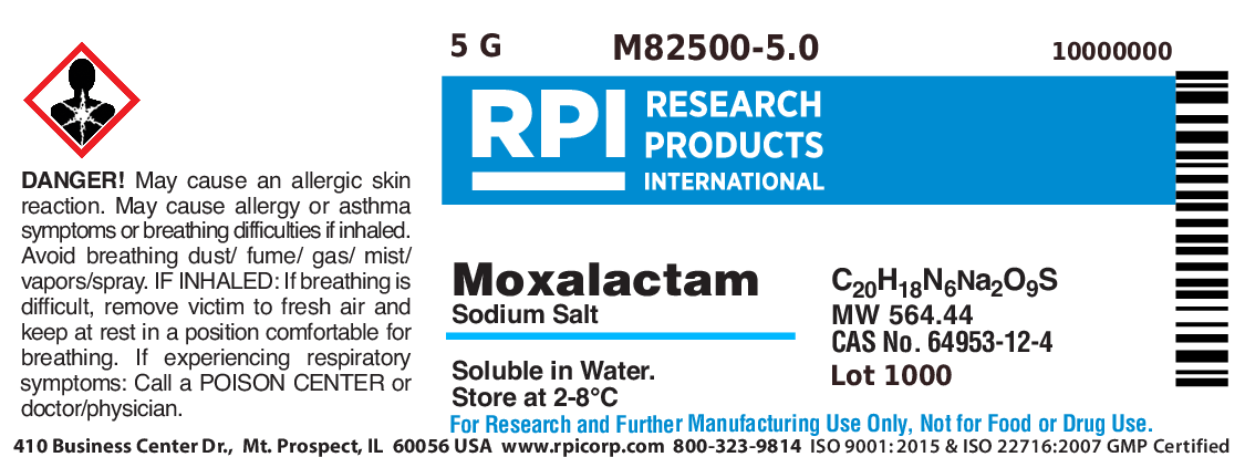M82500-5.0 - Moxalactam, Sodium Salt, 5 Grams