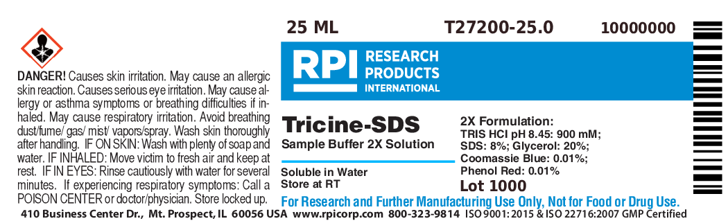 T27200-25.0 - Tricine-SDS Sample Buffer 2X Solution, 25 Milliliters
