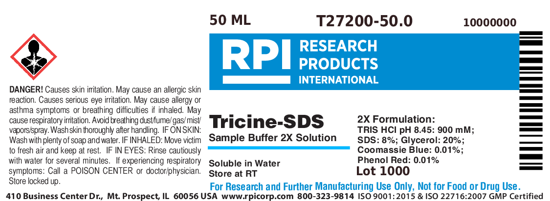 T27200-50.0 - Tricine-SDS Sample Buffer 2X Solution, 50 Milliliters