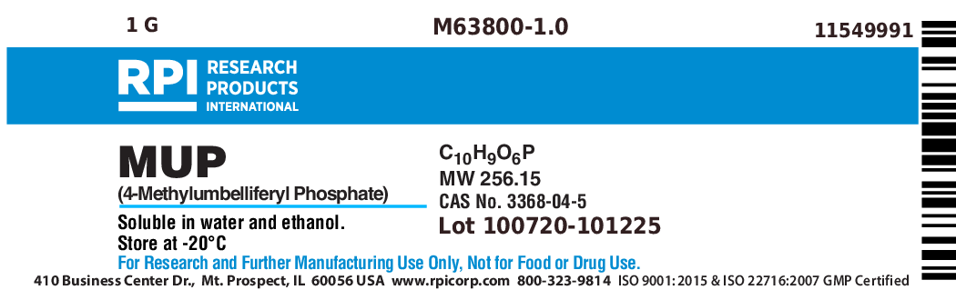 M63800-1.0 - MUP [4-Methylumbelliferyl Phosphate], 1 Gram