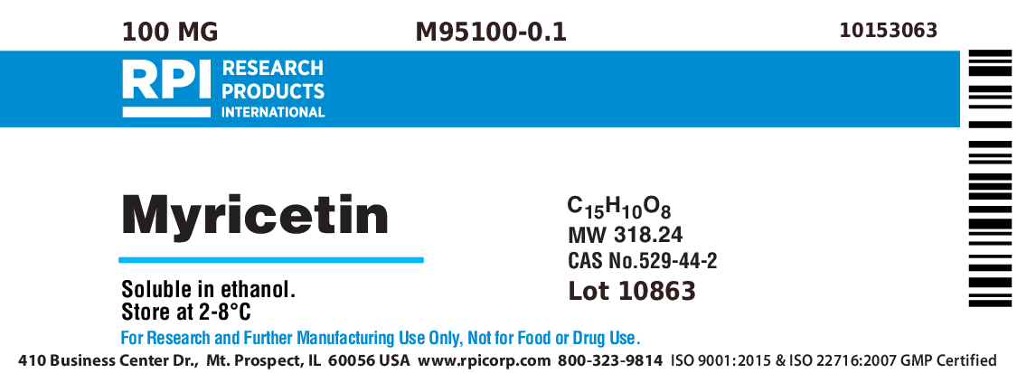 M95100-0.1 - Myricetin, 100 Milligrams