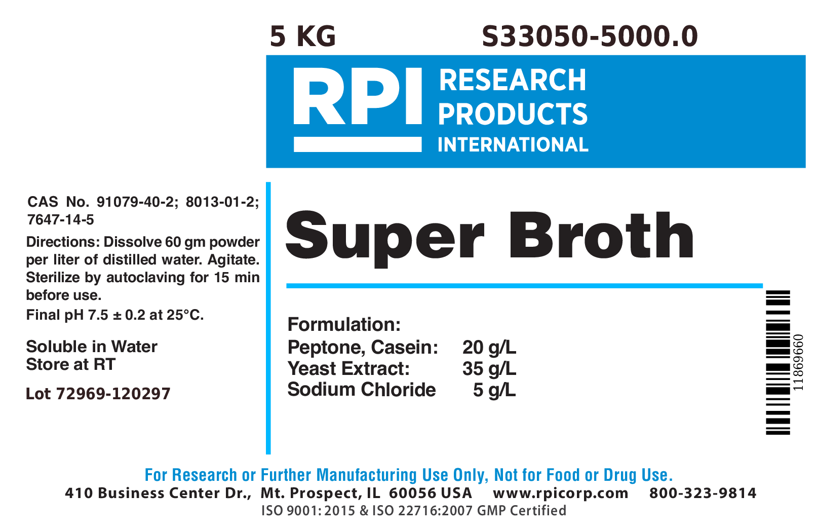 S33050-5000.0 - Super Broth, Powder, 5 Kilograms