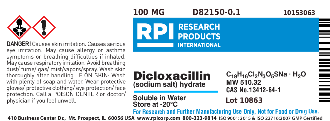 D82150-0.1 - Dicloxacillin Sodium Salt, 100 Milligrams