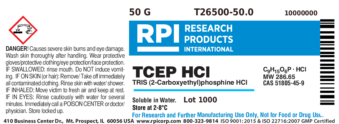 T26500-50.0 - TCEP Hydrochloride [TRIS (2-Carboxyethyl)phosphine HCl ...