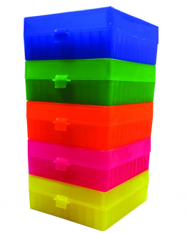 145634 - Cryogenic Storage Box, Hinged Lid, 100 Tube Capacity, Assorted ...