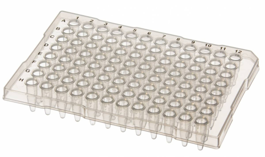 248861 - UltraFlux 96 Well PCR Plate with Skirted Bottom, Natural, 10 ...