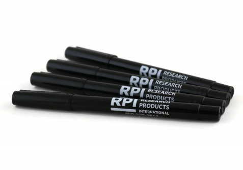 248879BLK - Super Fine Lab Markers, 0.4mm Tip, Black, 4 per Package