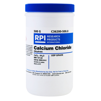 C36200-500.0 - Calcium Chloride, Dihydrate, USP Grade, 500 Grams