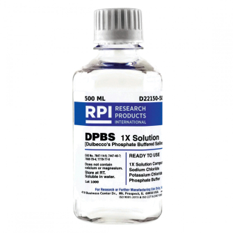 D22150-500.0 - DPBS 1X Solution [Dulbecco's Phosphate Buffered Saline ...