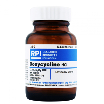 D43020-25.0 - Doxycycline Hydrochloride, 25 Grams