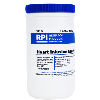 H11000-500.0 - Heart Infusion Broth, 500 Grams