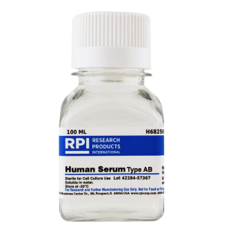 H68250-100.0 - Human Serum, Type AB, 100 Milliliters