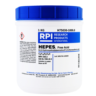 H75030-1000.0 - HEPES, Free Acid [N-(2-Hydroxyethyl) piperazine N'-(2 ...