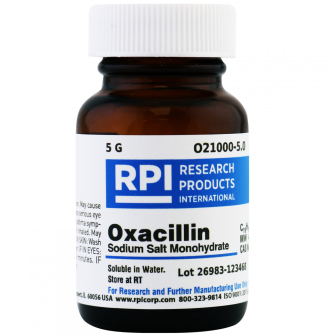 O21000-5.0 - Oxacillin Sodium Salt Monohydrate, 5 Grams